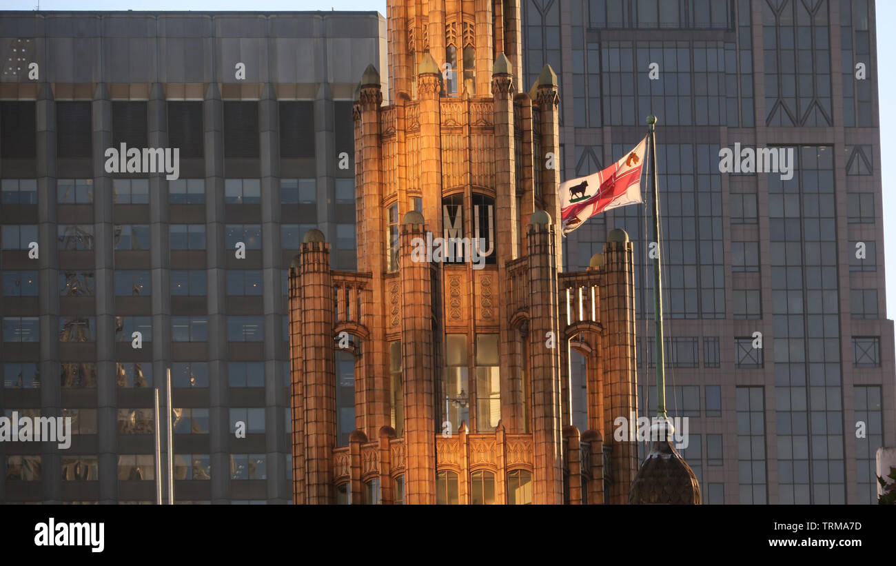Melbourne Australia scenes. Historic Manchester Unity Building Stock ...