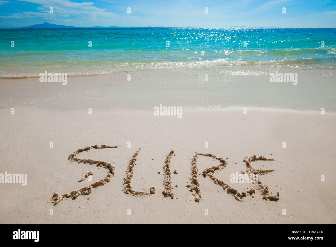 Sure sign hi-res stock photography and images - Alamy