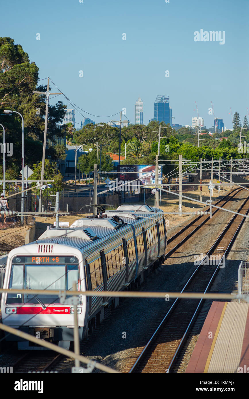 Fremantle perth train hi-res stock photography and images - Alamy