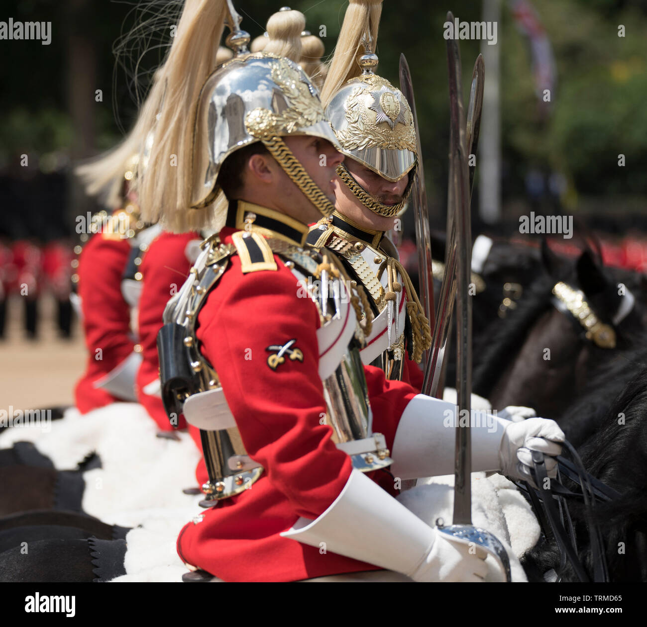 Horse Guards Parade. 8th June 2019. Trooping the Colour, the Queen’s ...