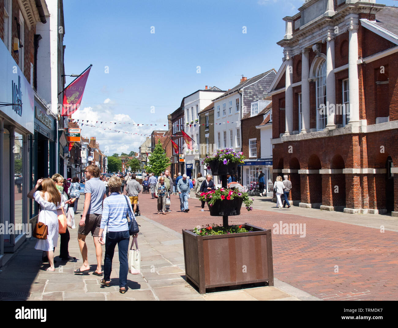 Chichester Shopping Centre Street High Resolution Stock Photography and ...