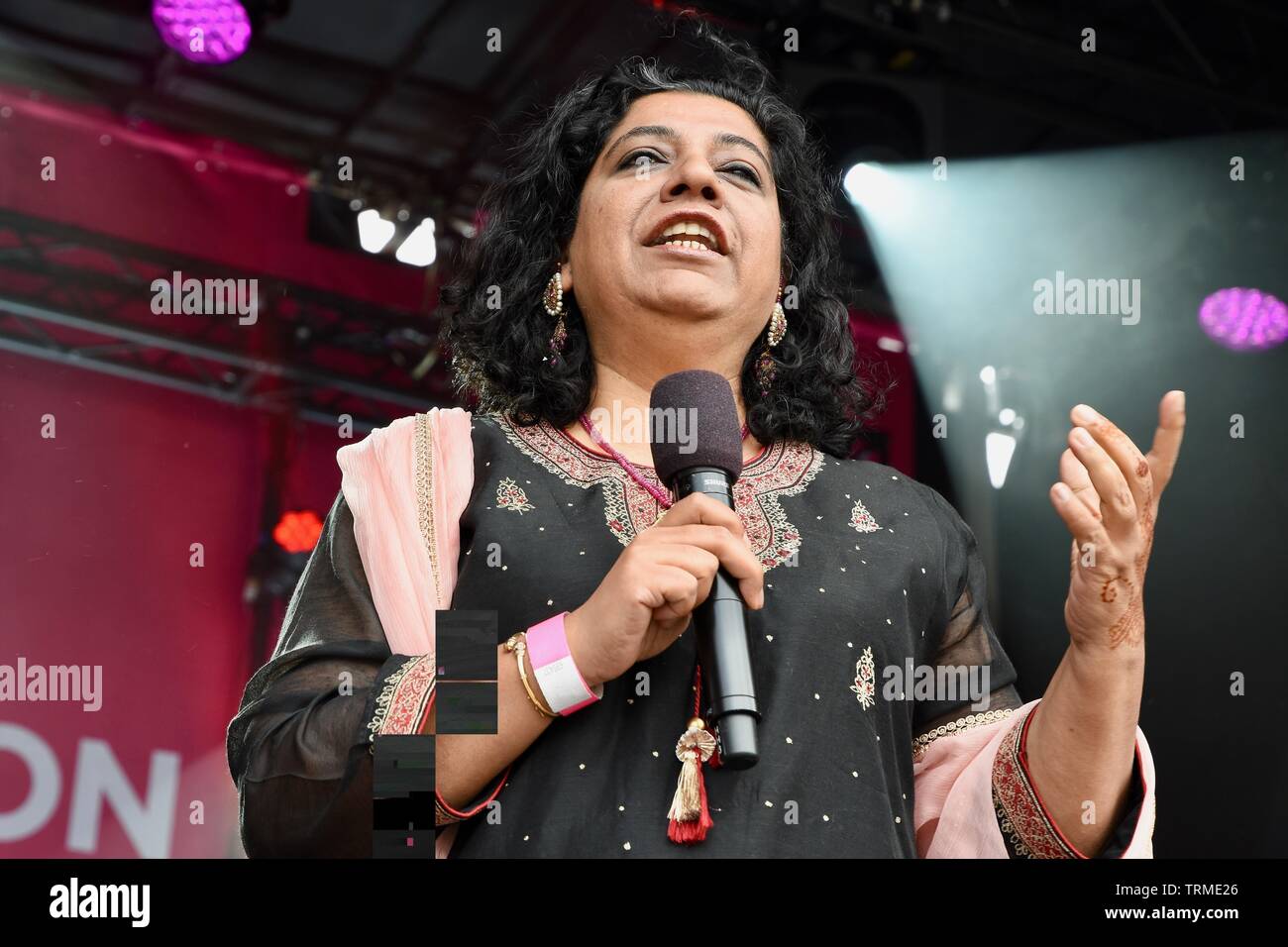 Asma Khan, Chef, Eid Festival Celebrations, Trafalgar Square, London ...