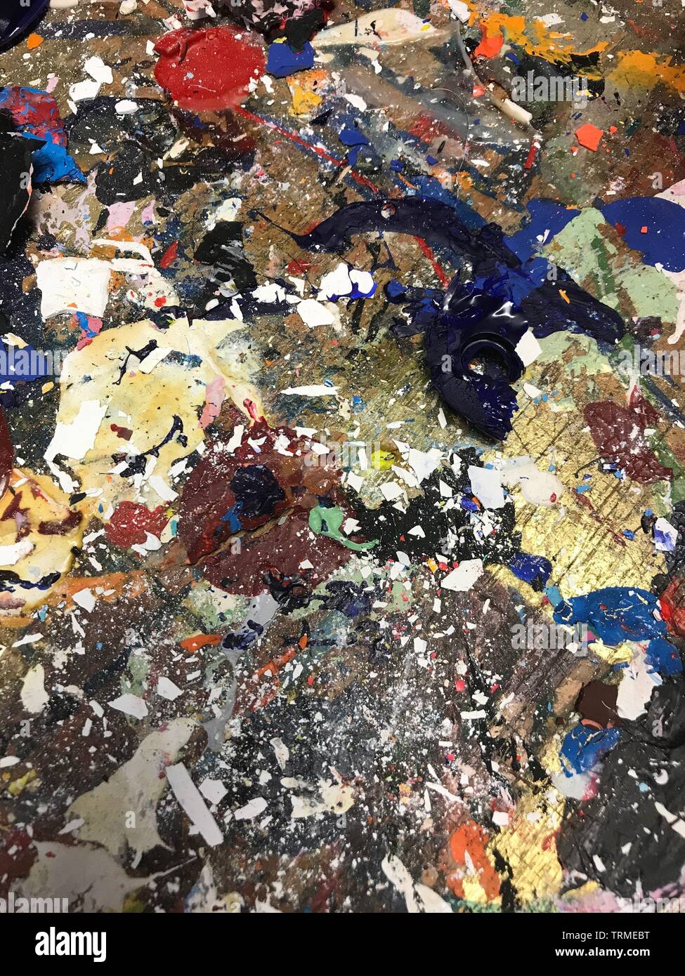 Art, Splashes, Spillage, Paint, Ink, Mess, Studio, Palette, Abstract ...