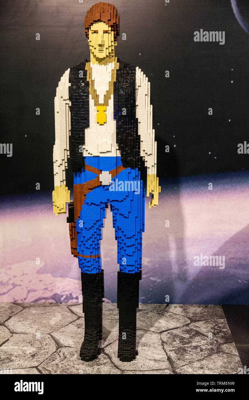 LEGO Star Wars - LEGO Exhibition 2019, Budapest, Hungary Stock Photo ...