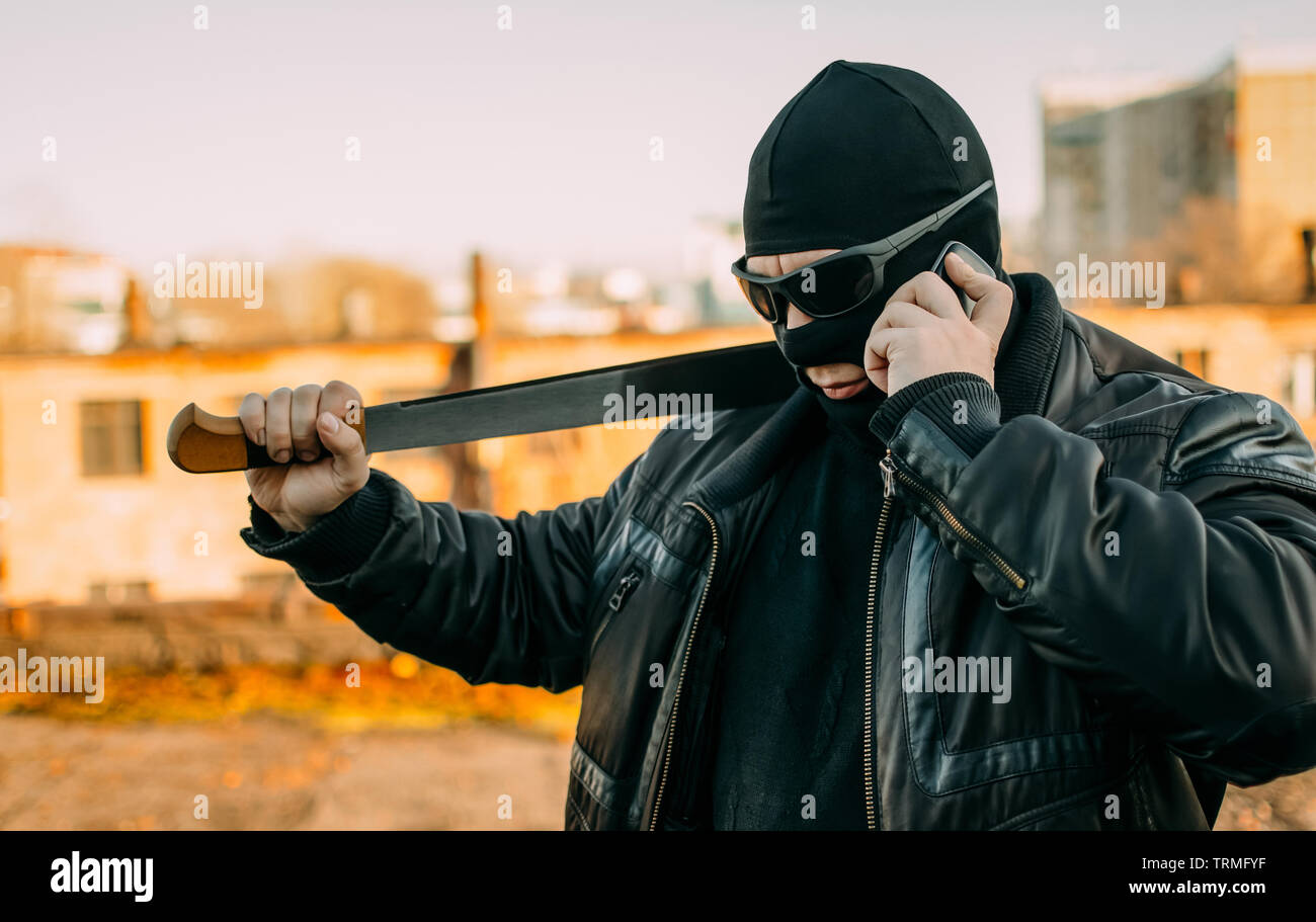 Machete mask hi-res stock photography and images - Alamy