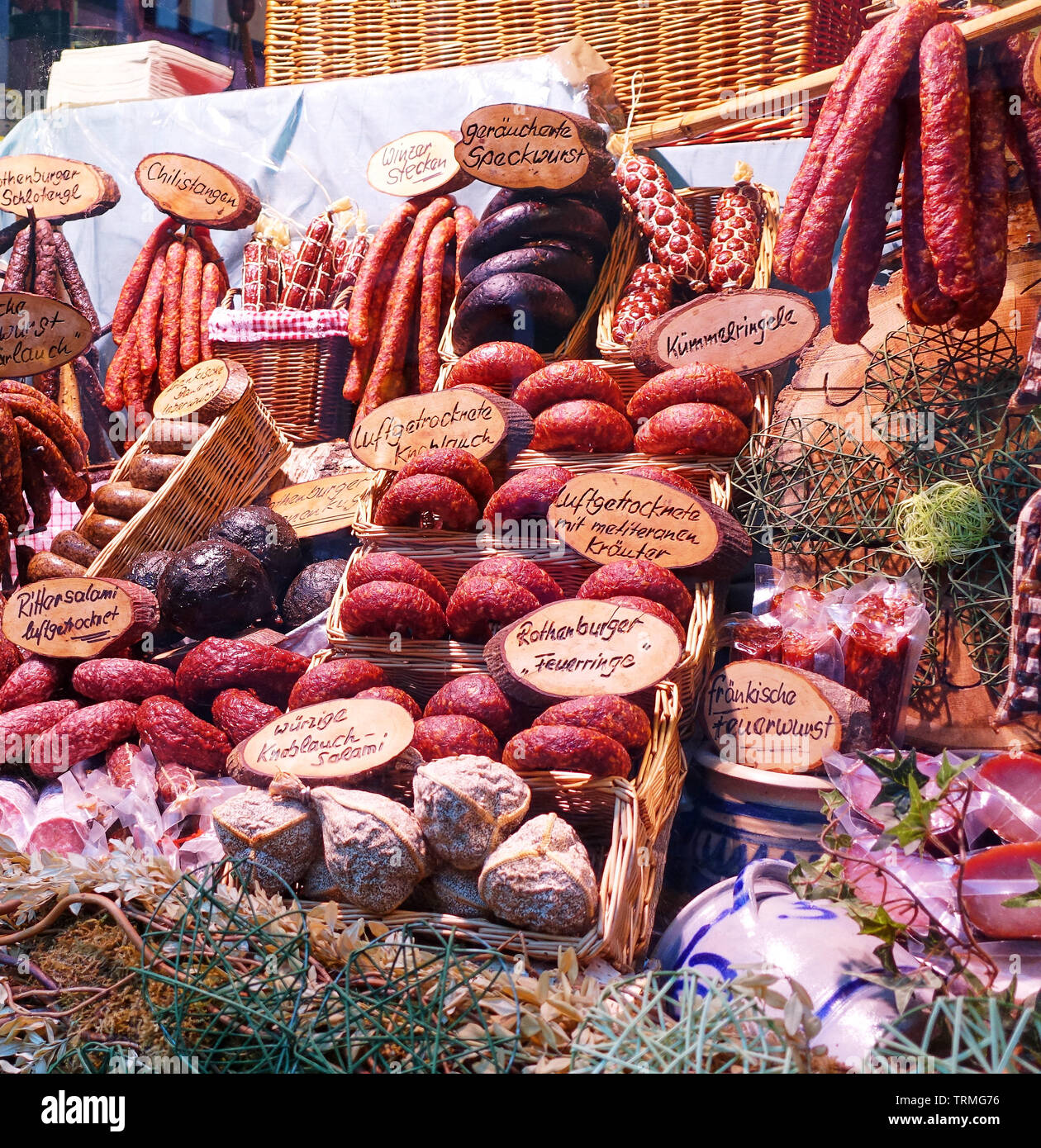 Cold cuts on display hi-res stock photography and images - Alamy