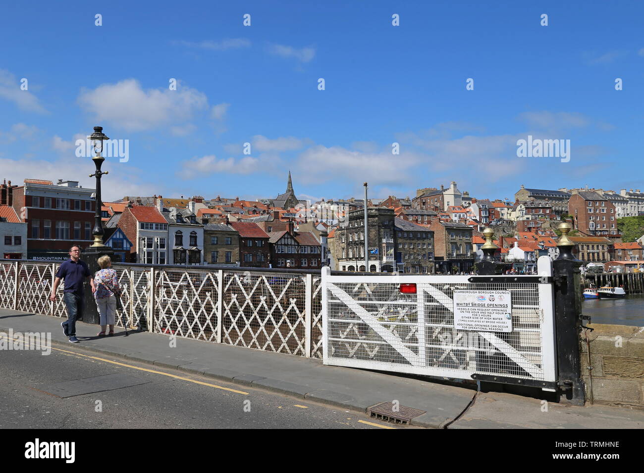The swing bridge whitby hi-res stock photography and images - Alamy
