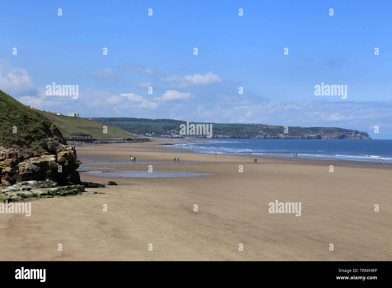 Whitby Sands, looking north from the Gun Battery, Borough of ...