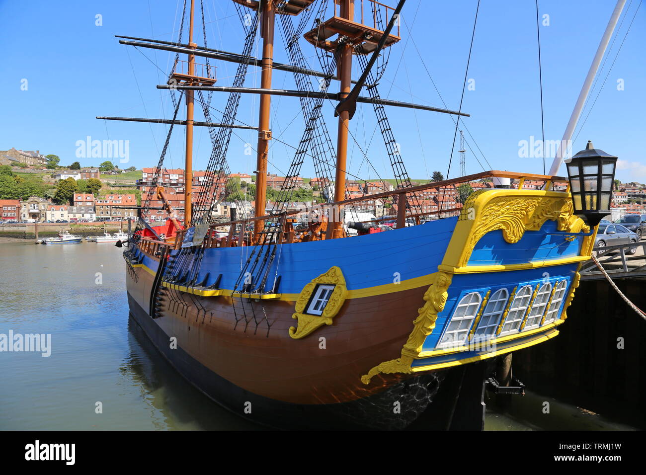 Bark Endeavour (Captain Cook Experience), Fish Quay, Whitby, Borough of ...