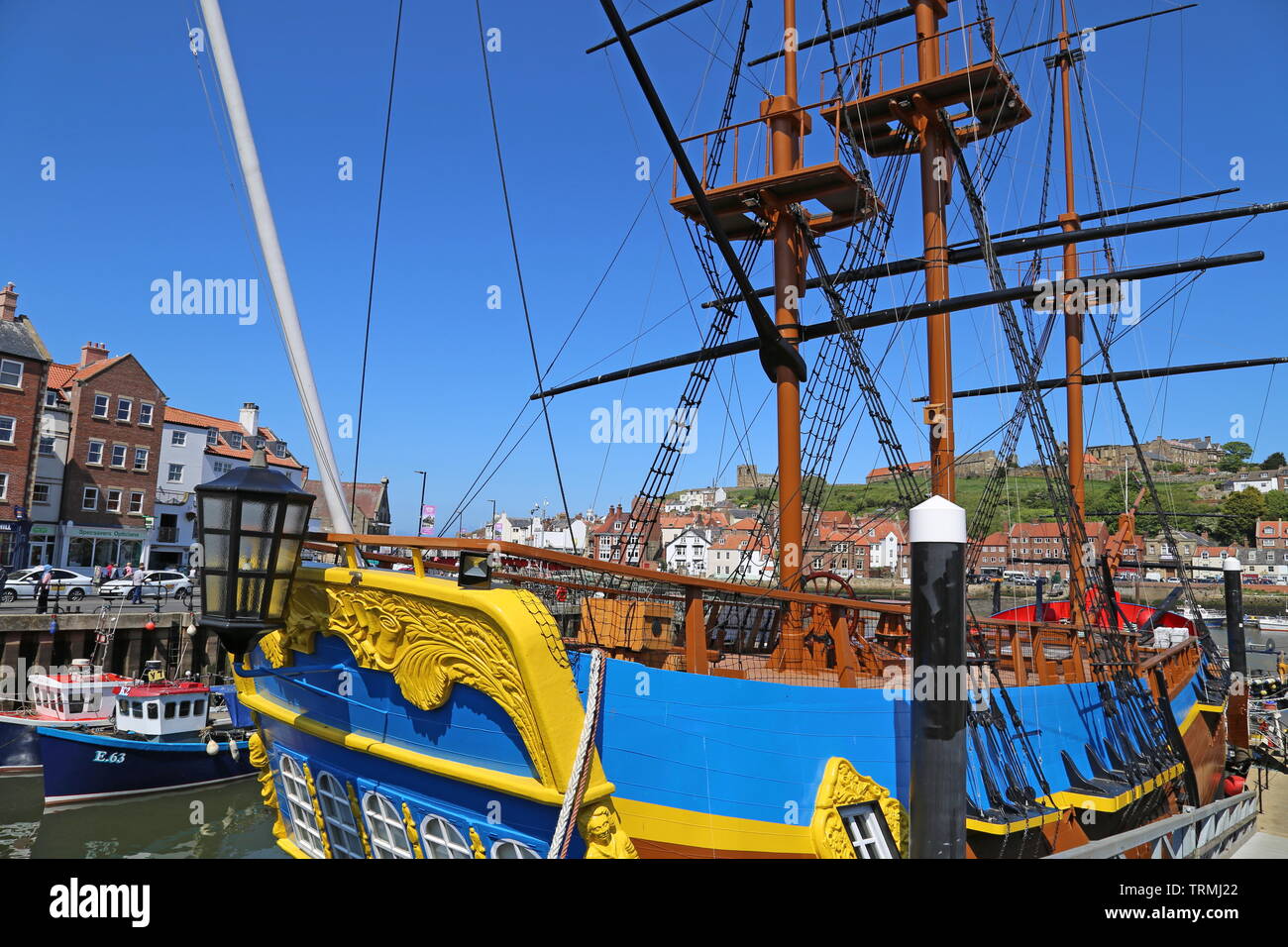 Bark Endeavour (Captain Cook Experience), Fish Quay, Whitby, Borough of ...