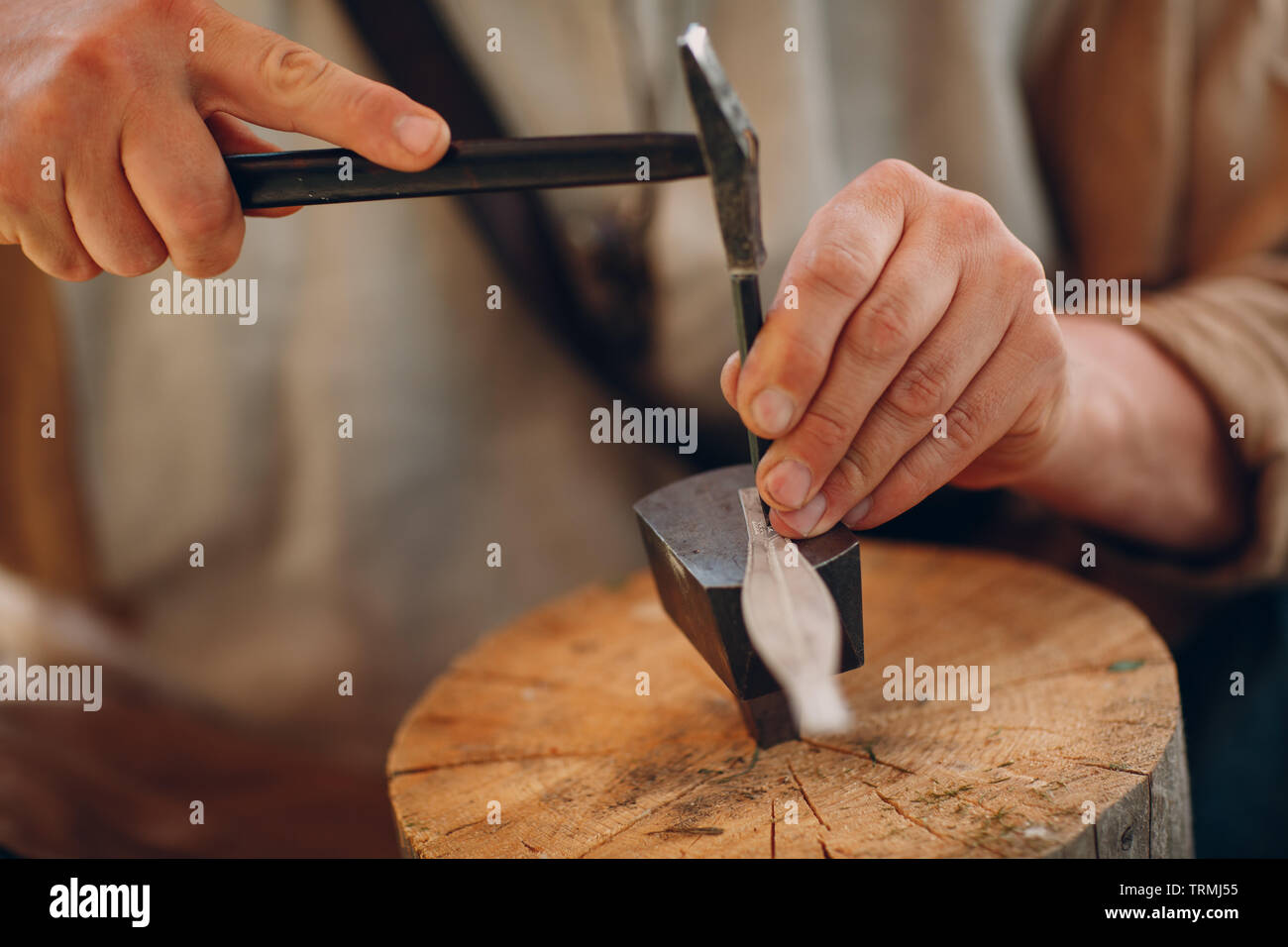 Ancient hand drill hi-res stock photography and images - Alamy