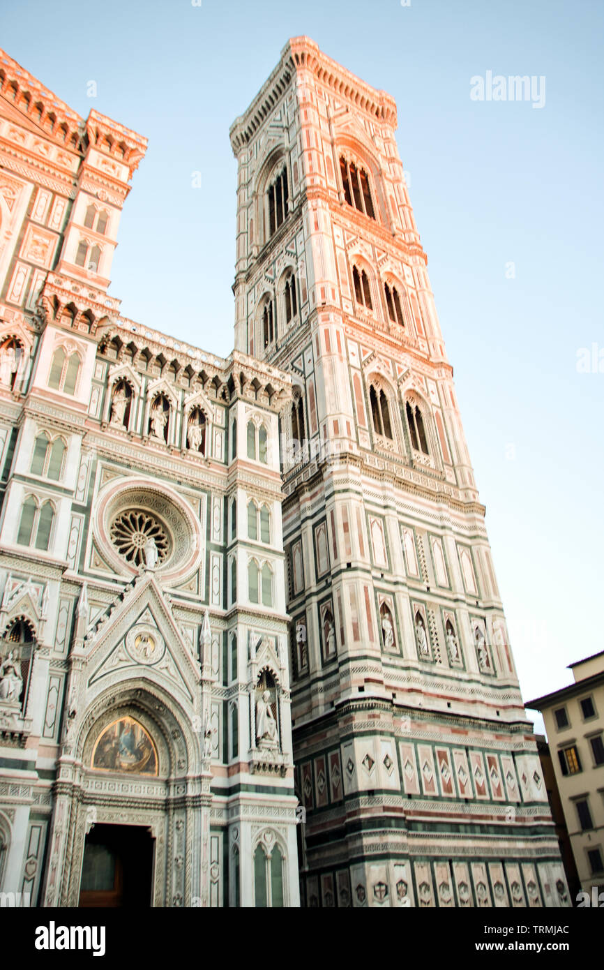 Italy Florence Cathedral Gothic Facade High Resolution Stock ...