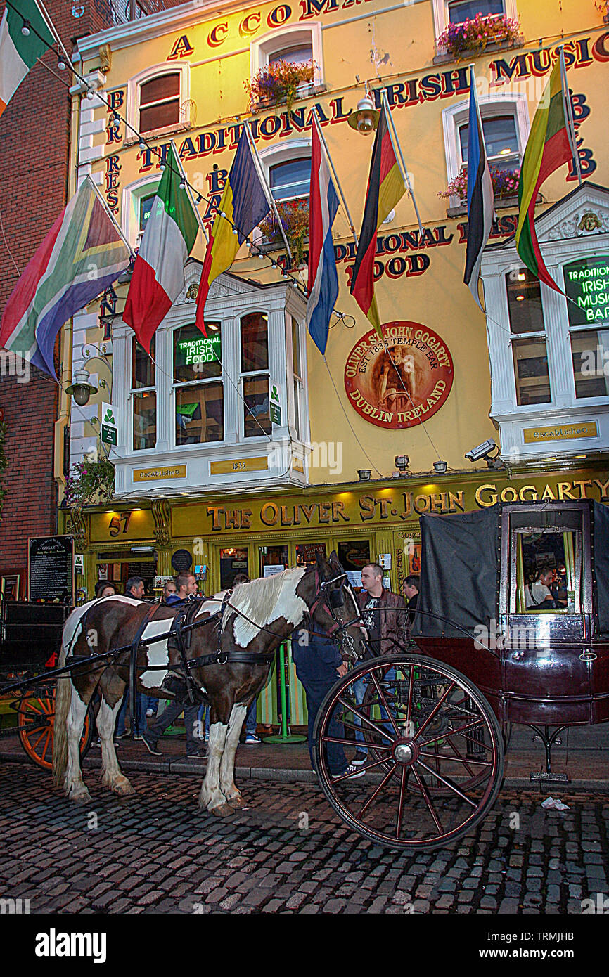 At Dublin - Ireland - On 08/23/2014 - One of typical irish pubs in ...