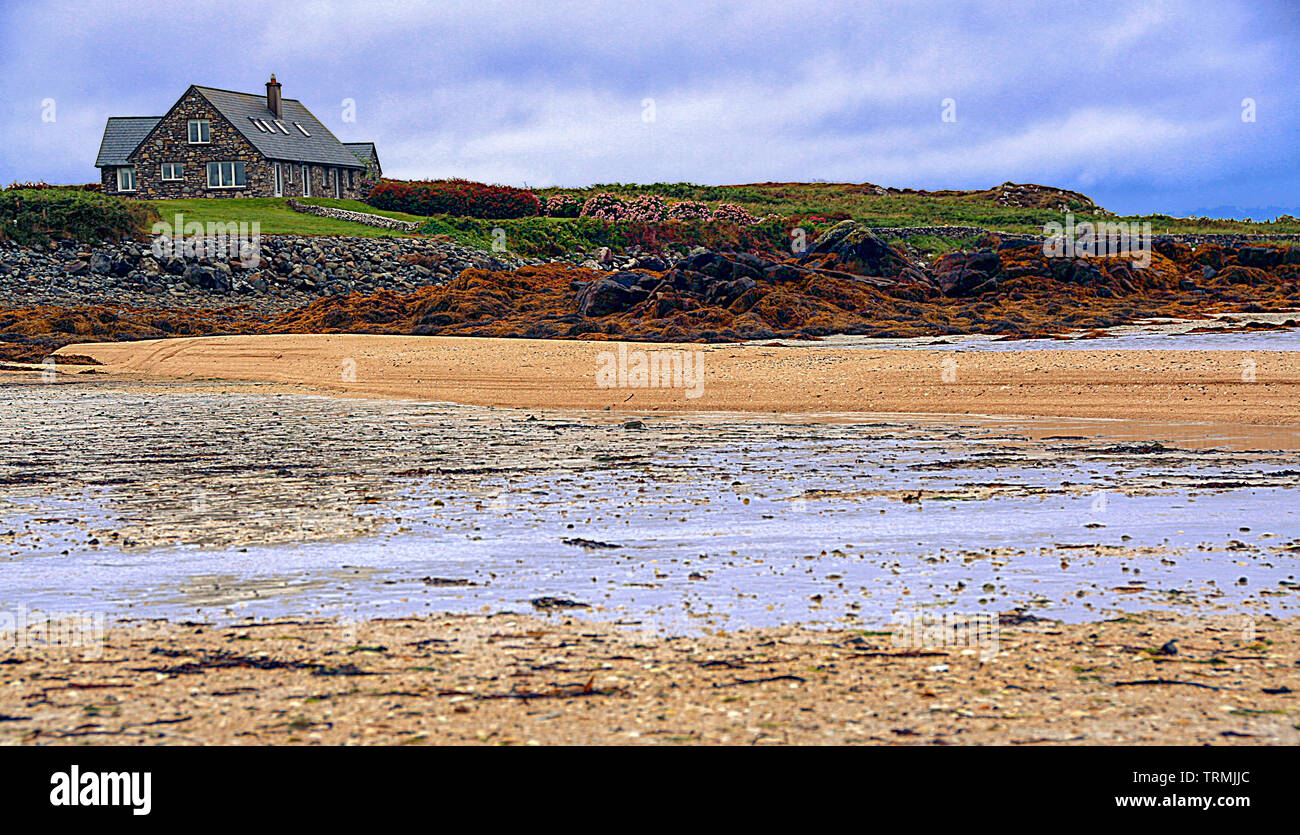 A beach in Connemara, Ireland Stock Photo - Alamy