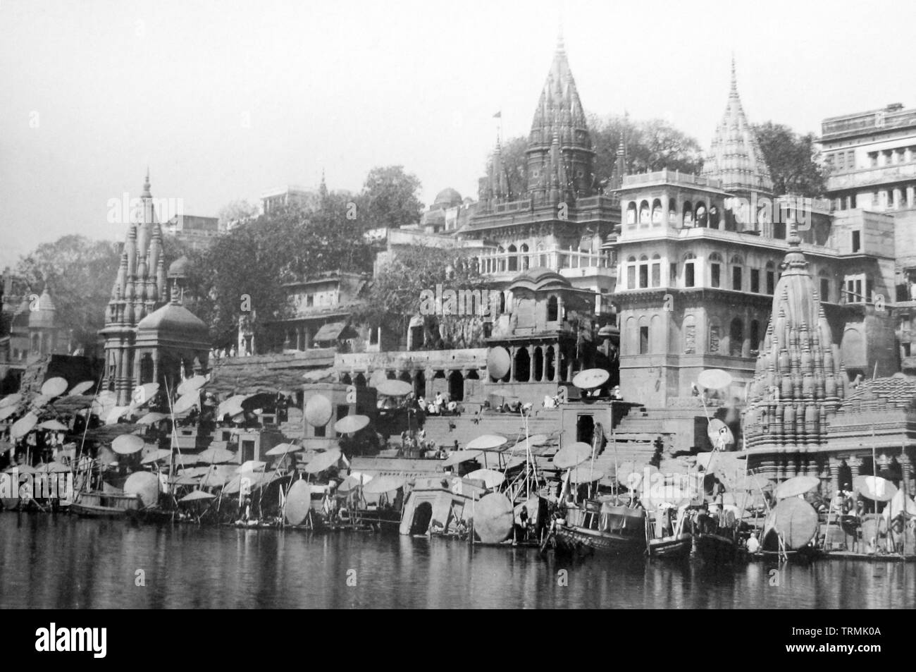 River Ganges, Benares, India Stock Photo - Alamy