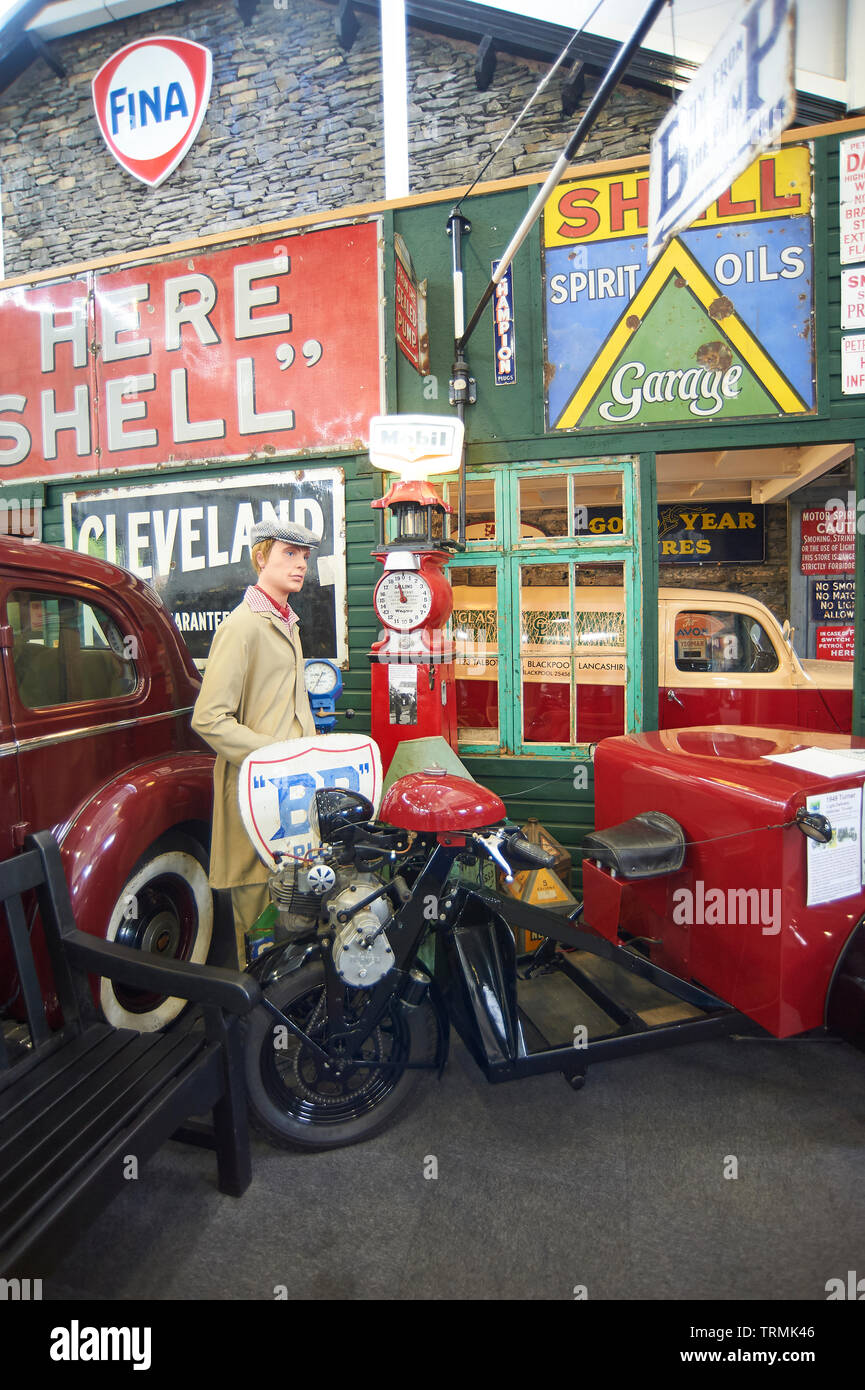 Lakeland Motor Museum, Newby Bridge, Windermere, Cumbria, England, UK ...