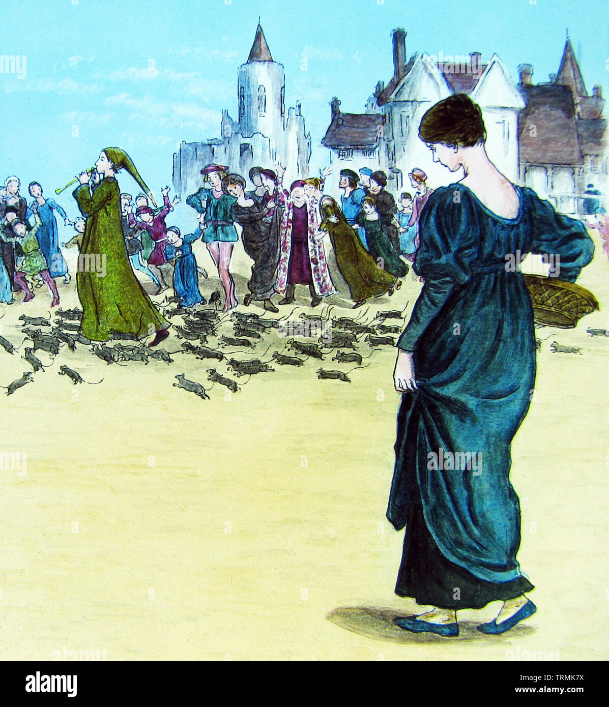 The pied piper of hamelin hi-res stock photography and images - Alamy