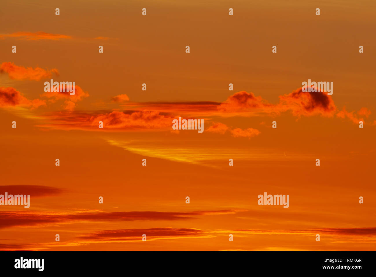 Sunset over the Bristol Channel Stock Photo - Alamy