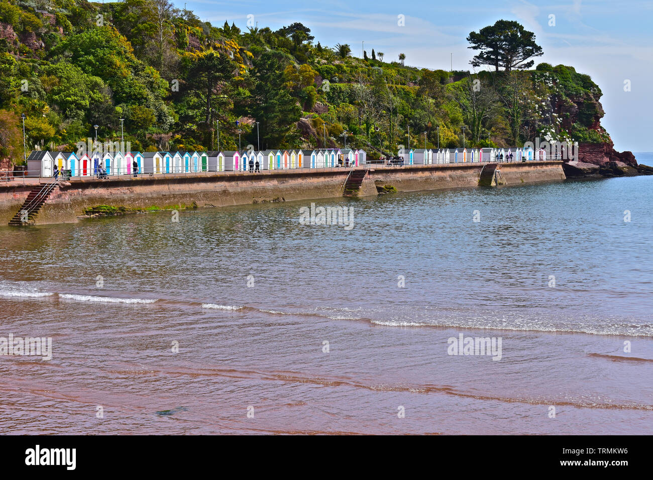 England devon goodrington sands promenade hi-res stock photography and ...