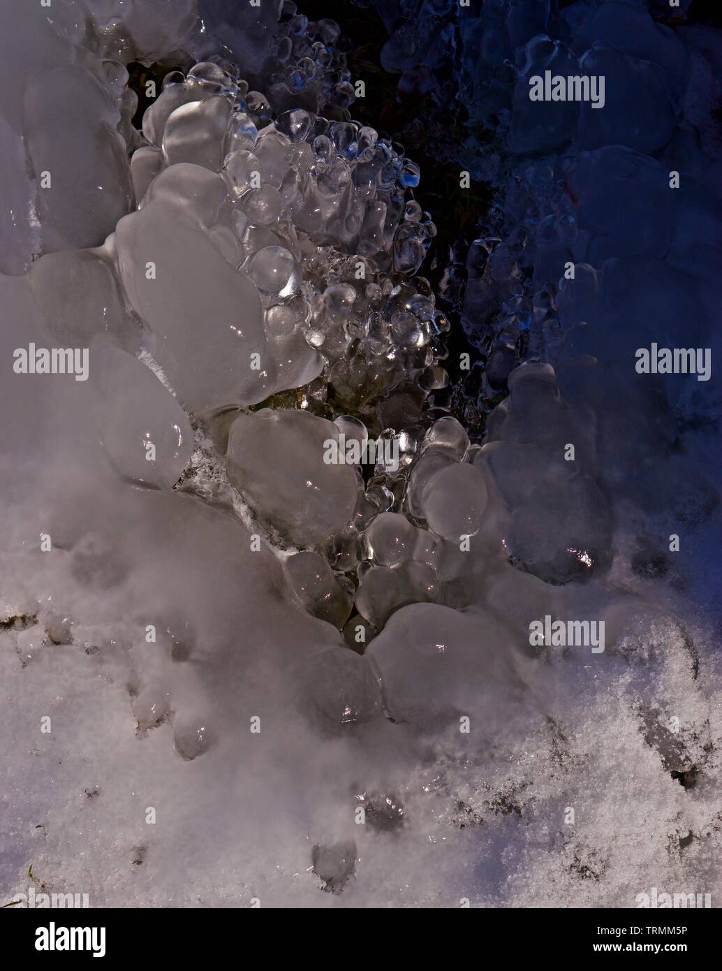 Ice at water leak hi-res stock photography and images - Alamy