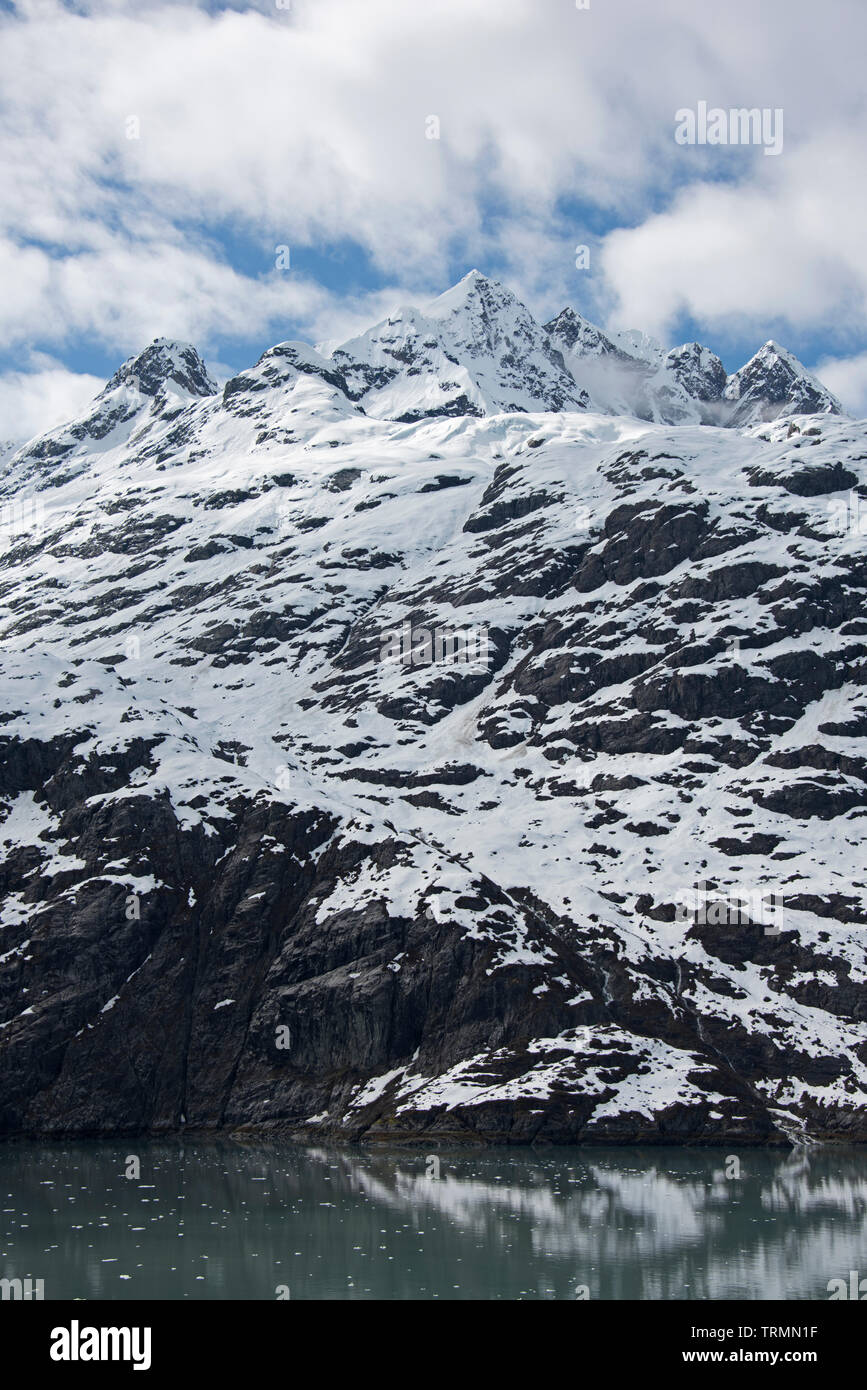 Mount Cooper, Inlet, Ocean, Sea, Glacier Bay National Park and Preserve ...
