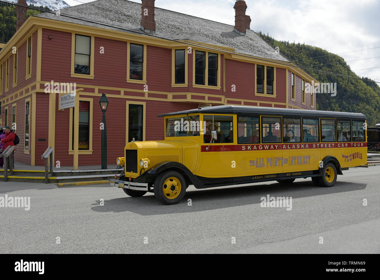 Alaska skagway street car hi-res stock photography and images - Alamy