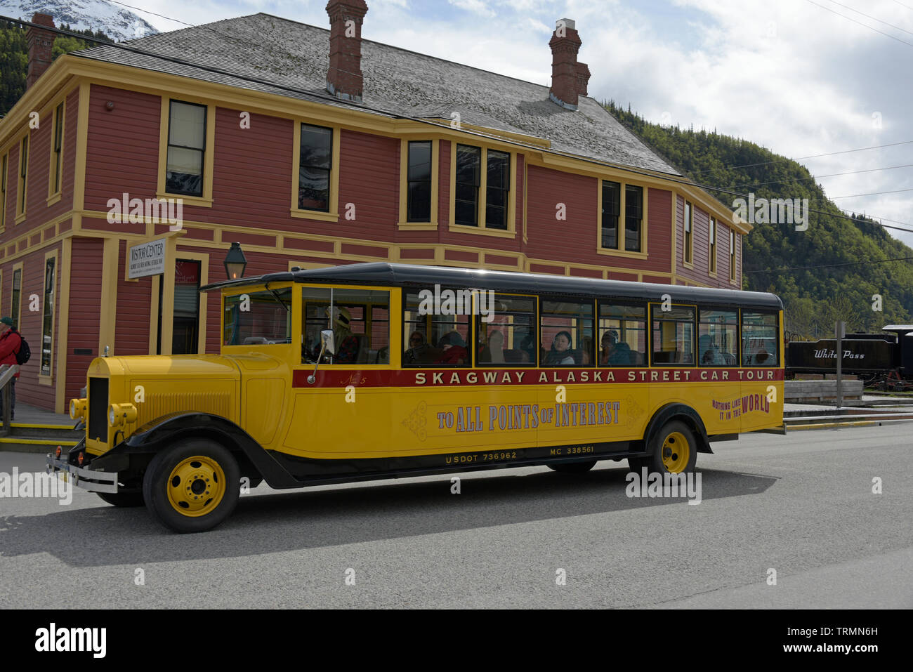 Alaska skagway street car hi-res stock photography and images - Alamy