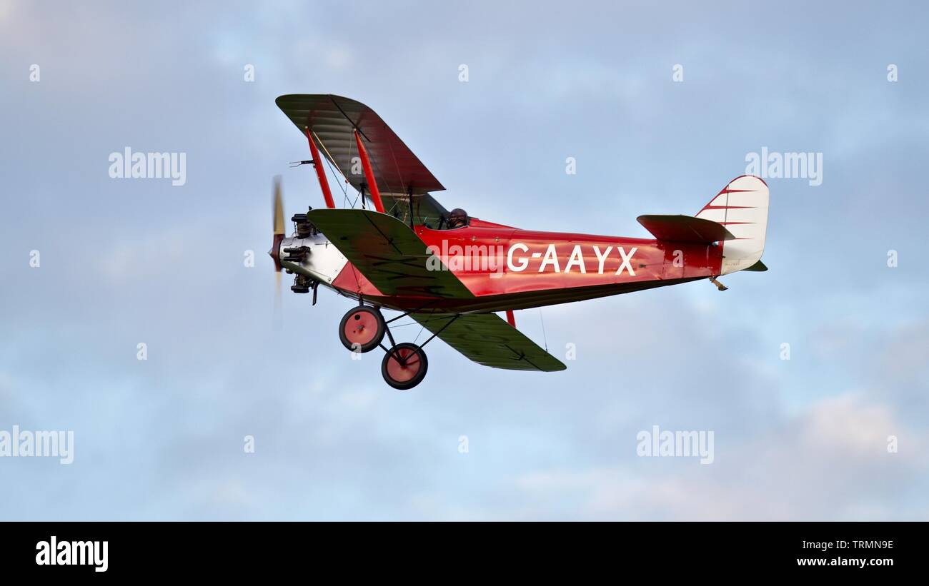 Shuttleworth collection at old warden airfield hi-res stock photography ...