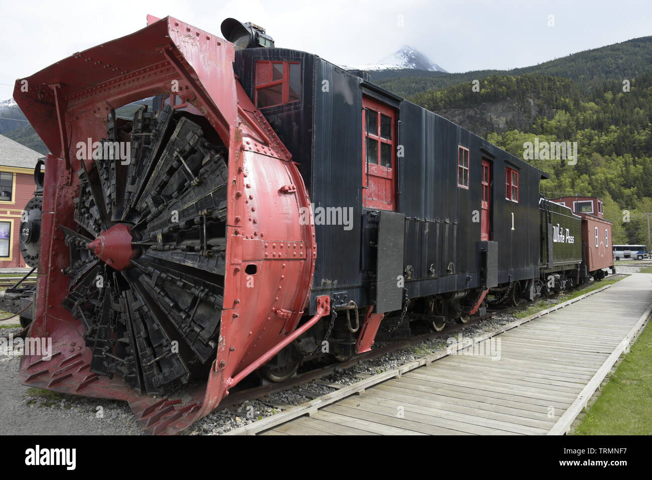 White Pass and Yukon Route Railway, Skagway, Alaska, Southeast Alaska ...