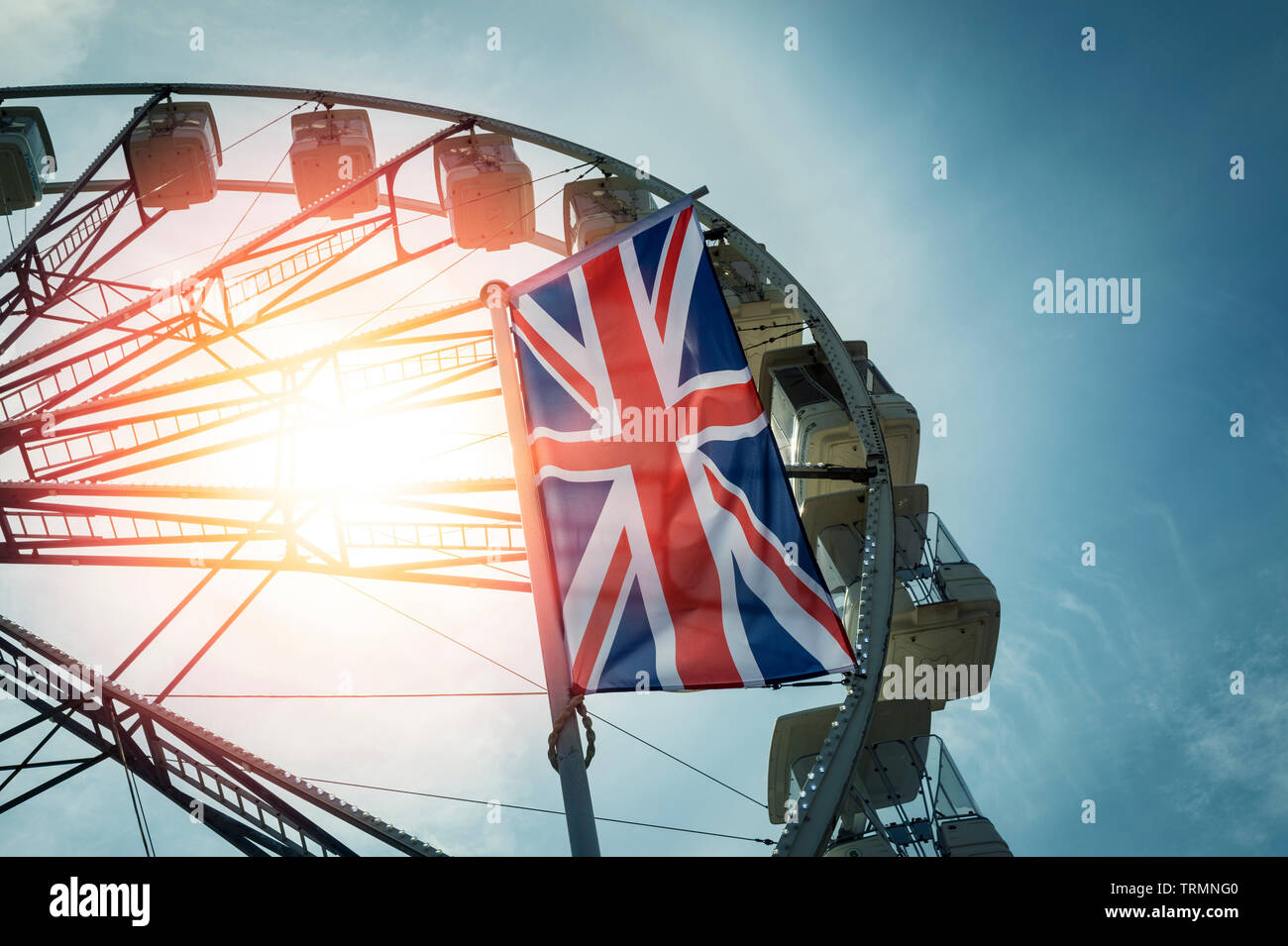 Ferris Wheel British Flag