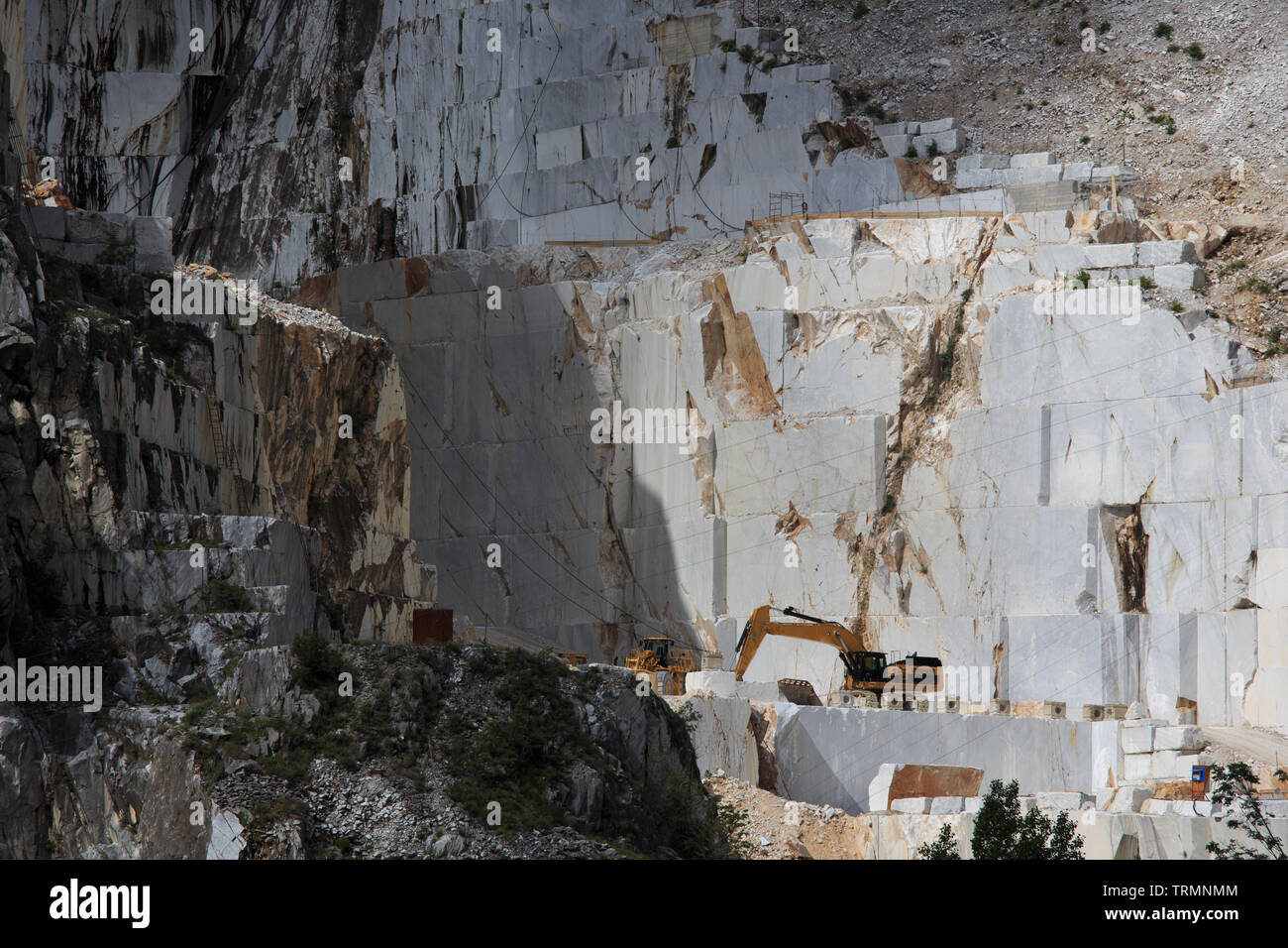 Marble cave mountain Stock Photo - Alamy