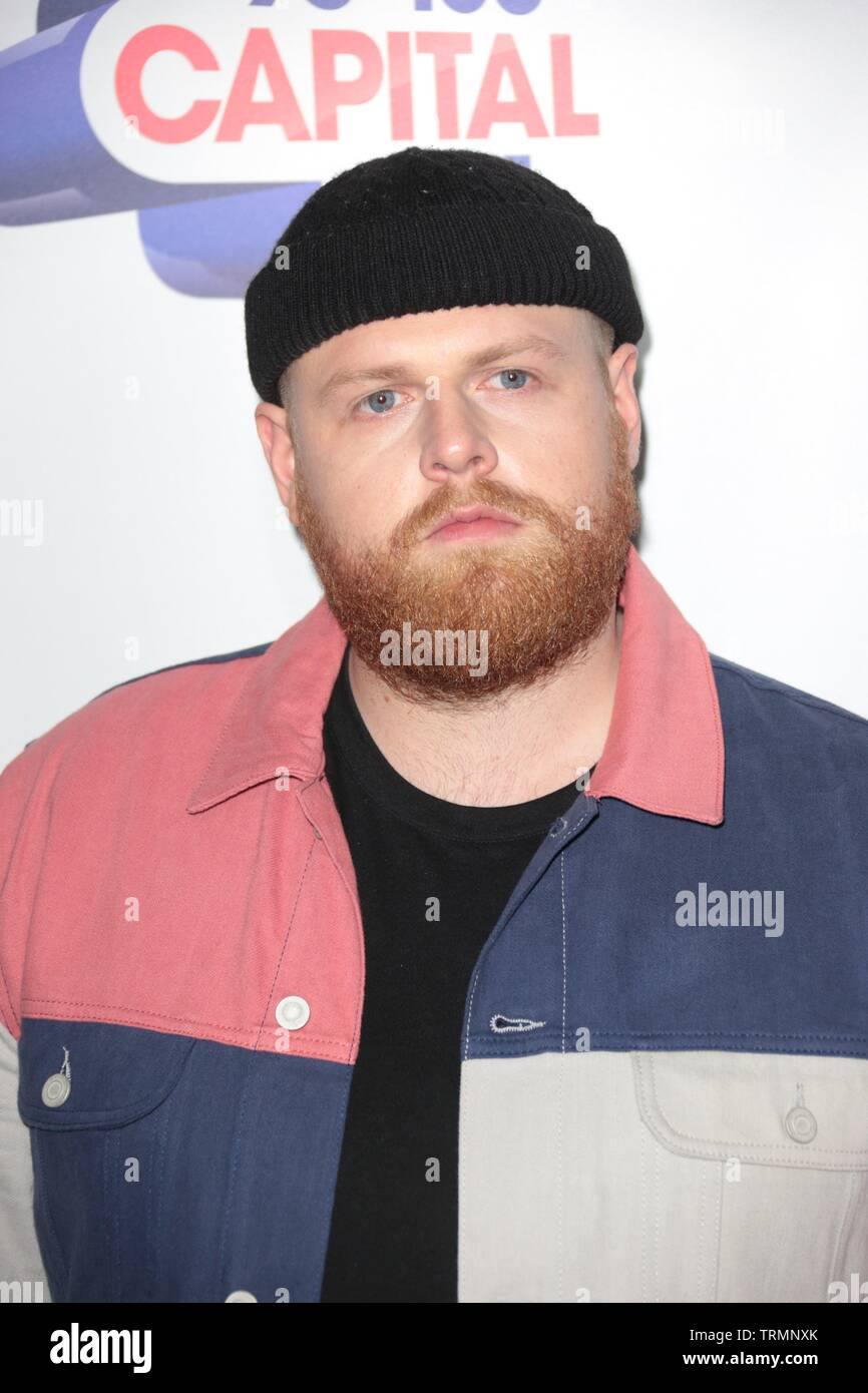 LONDON - JUN 08, 2019: Tom Walker attends the Capital FM Summertime ...