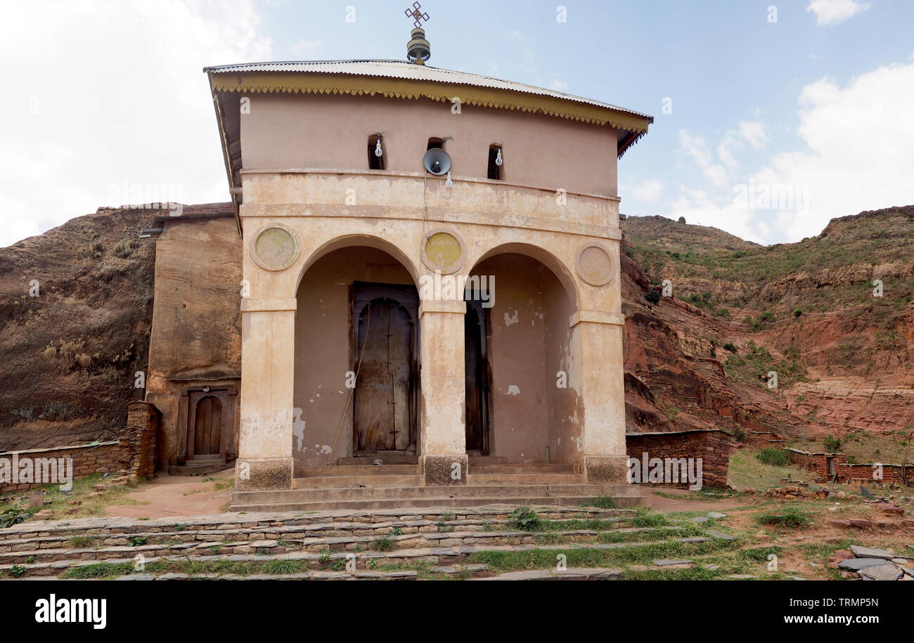Abreha we Atsbeha Church in Tigray, Ethiopia Stock Photo - Alamy