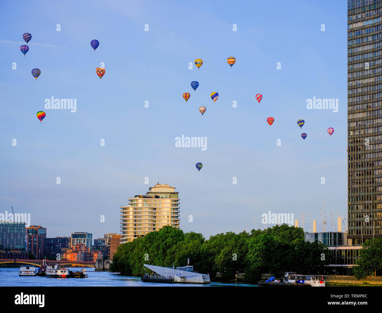 The Lord Mayor's Balloon Regatta 2019 Stock Photo - Alamy