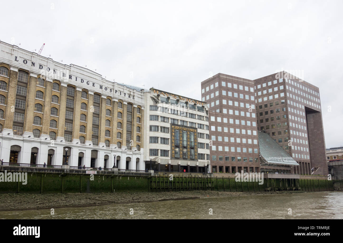 London Bridge Hospital and the One London Bridge office development ...