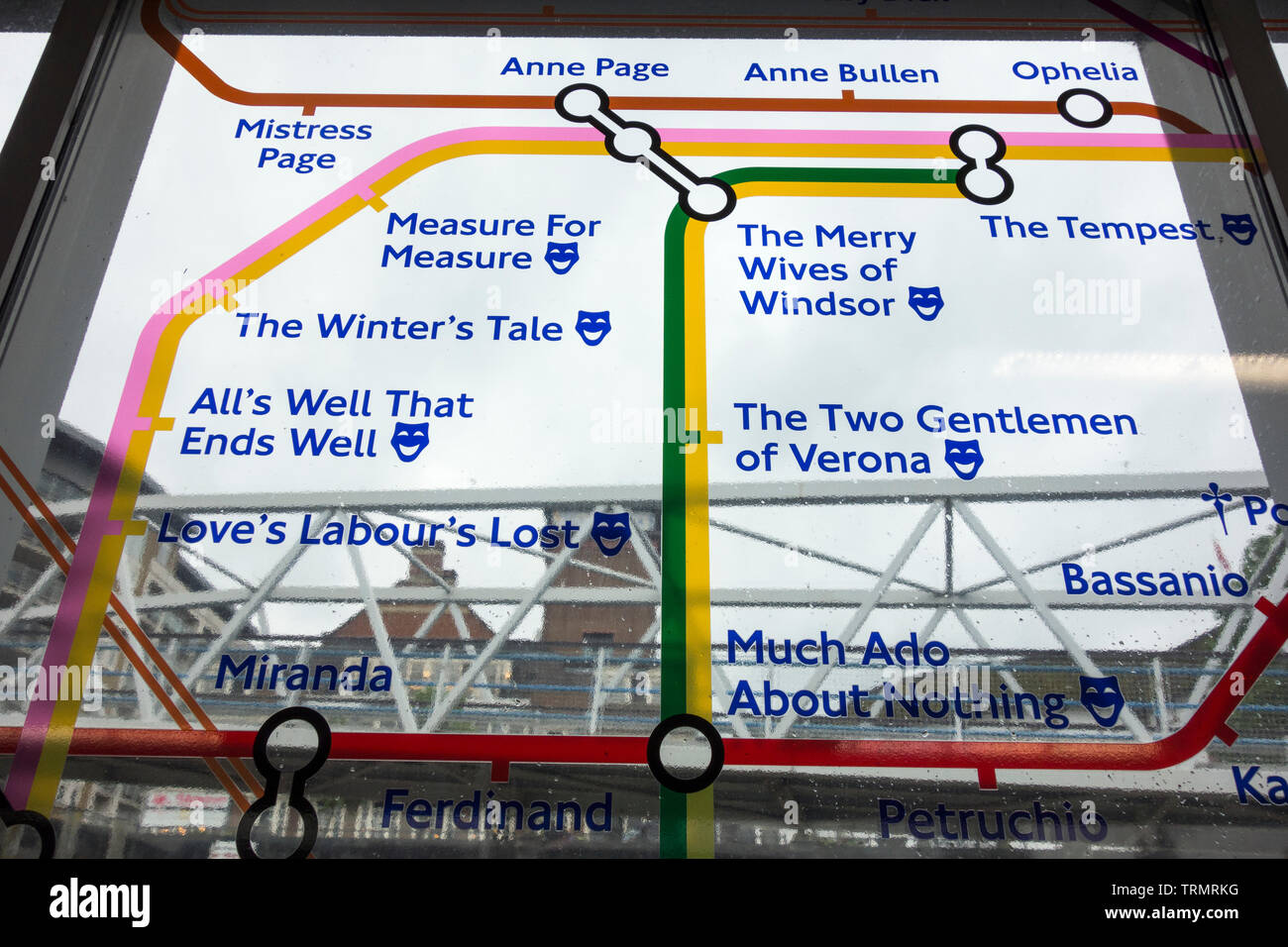 London and windsor map hi-res stock photography and images - Alamy
