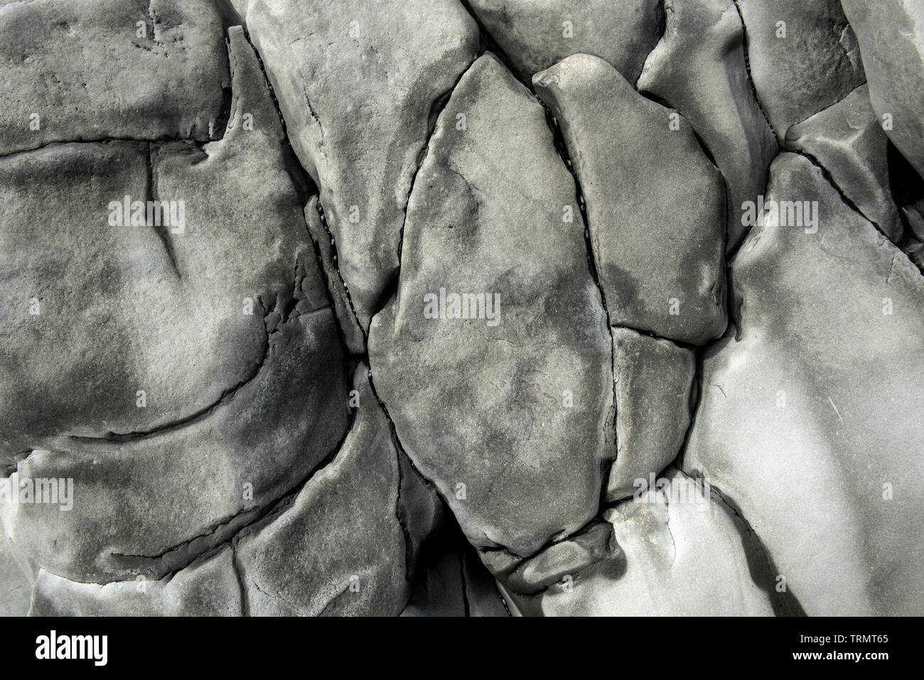 Volcanic basalt rock background and pattern in Vik, Iceland Stock Photo ...