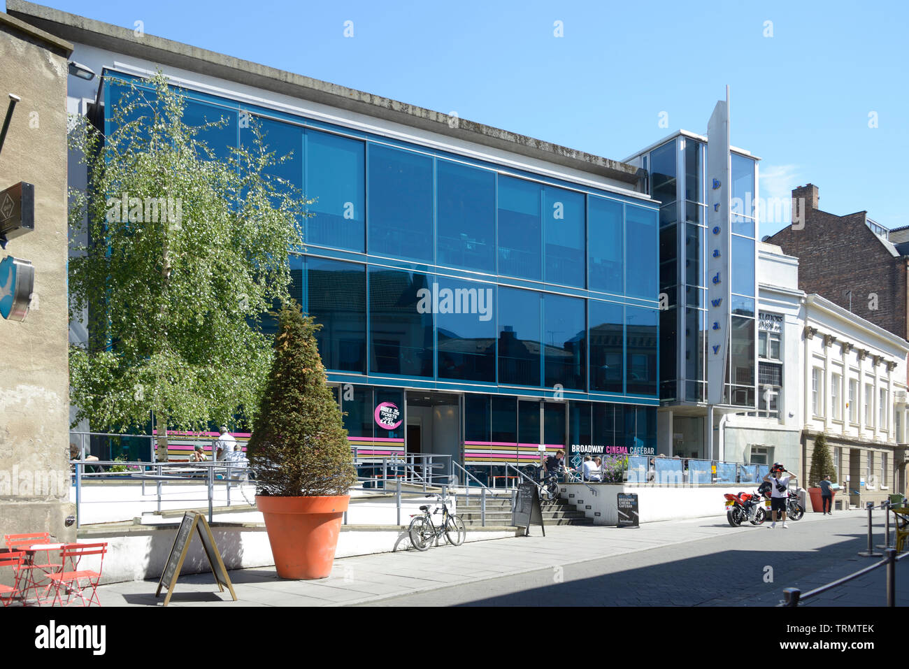 Broadway Cinema & Restaurant, Nottingham Stock Photo - Alamy