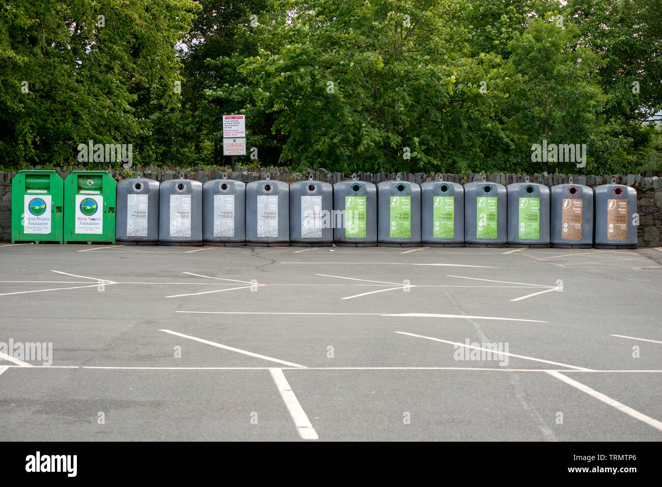 Bins Empty Car Park High Resolution Stock Photography and Images - Alamy