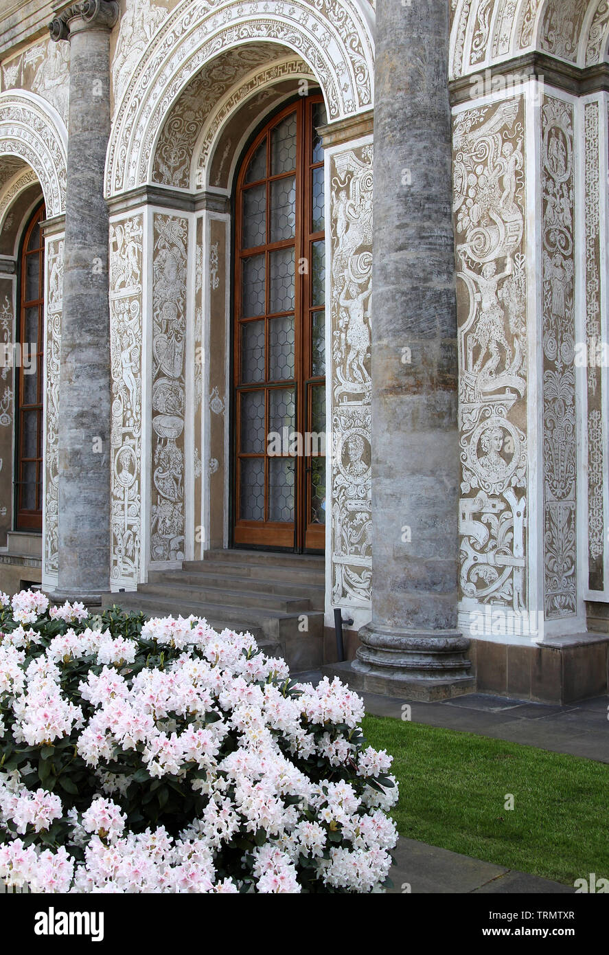 Prague castle garden ball games hall hi-res stock photography and ...