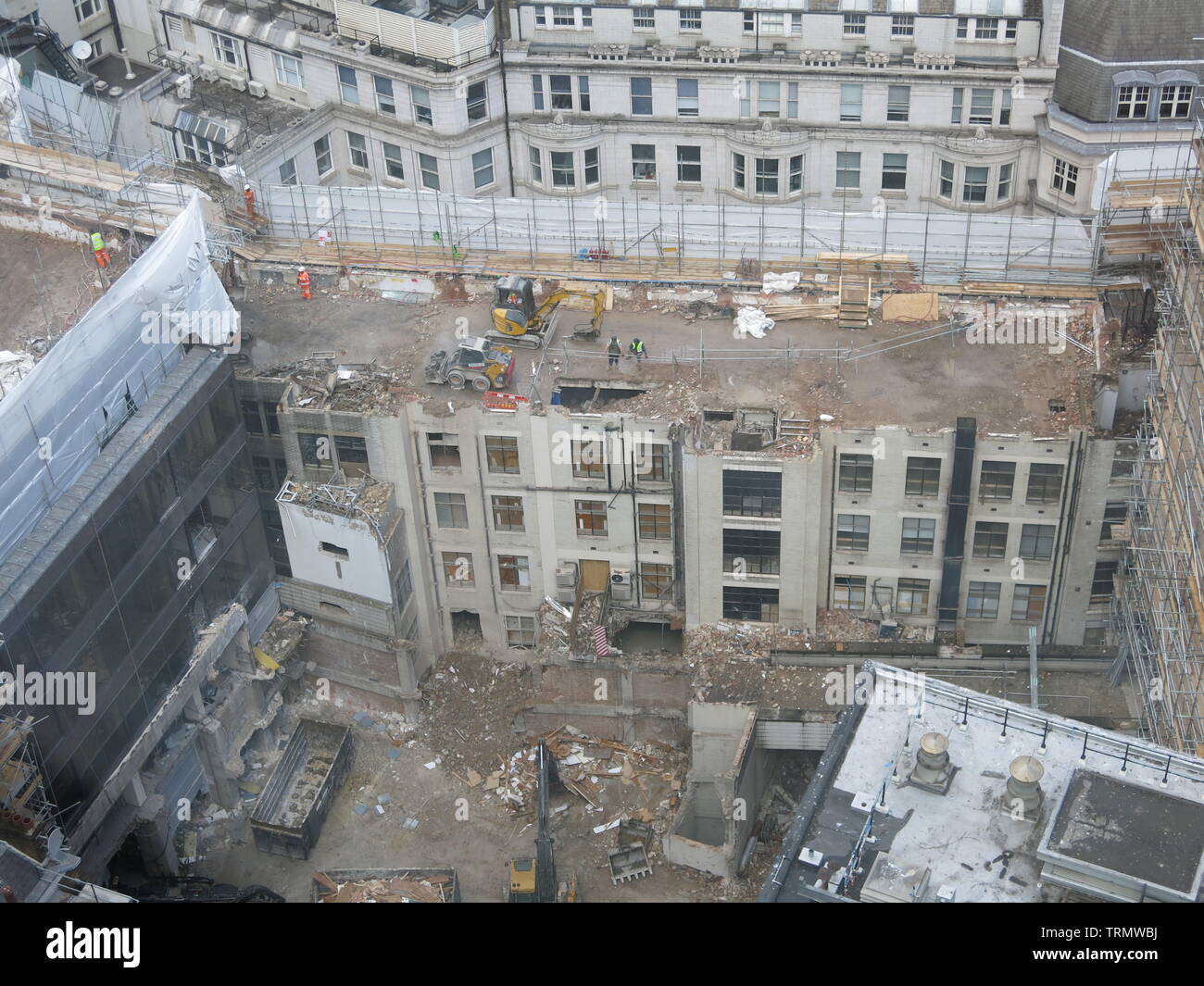 BREXIT delays have not hindered the construction industry at this site ...