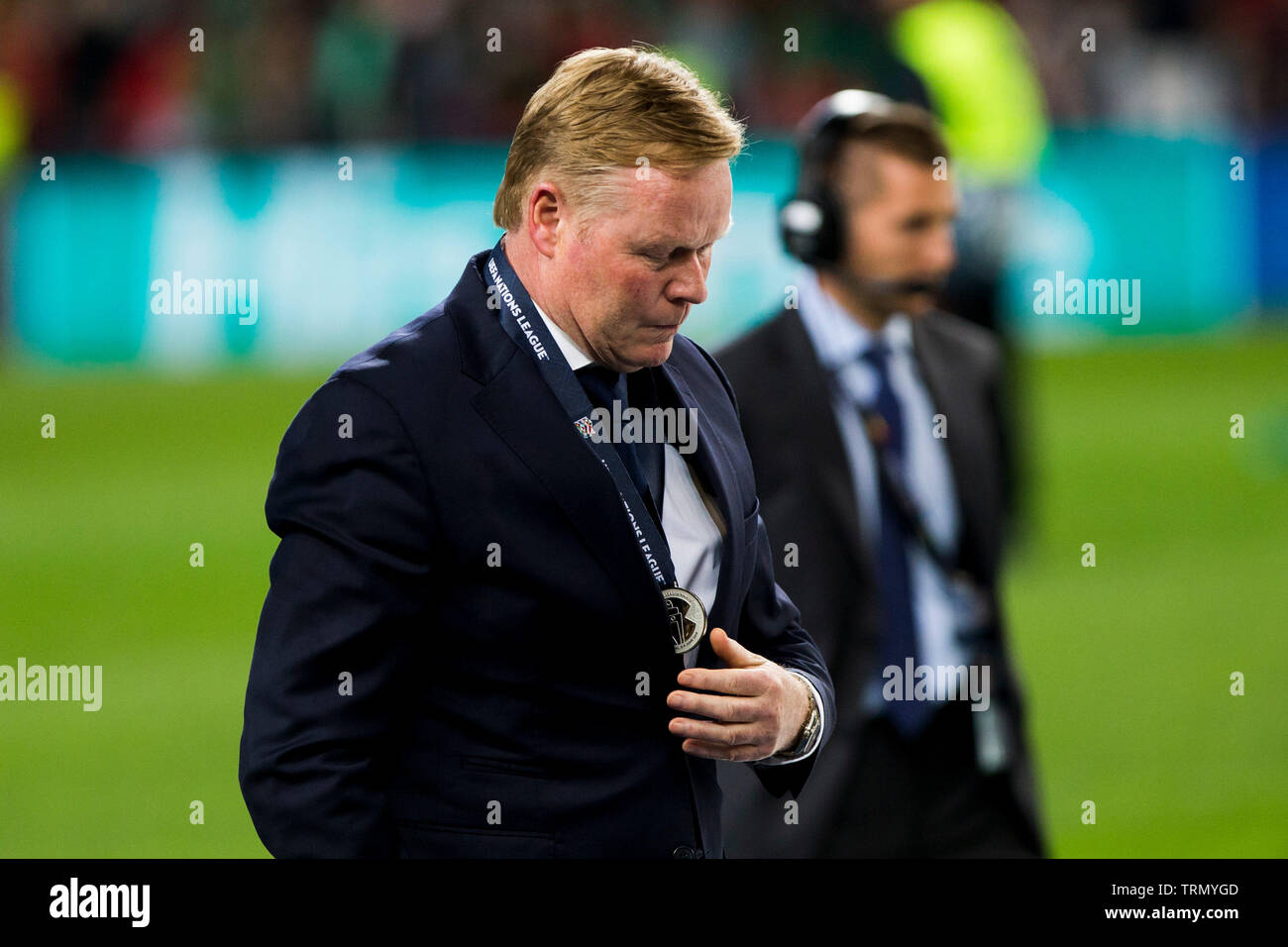 Head Coach Ronald Koeman of NED looks dejected Stock Photo - Alamy