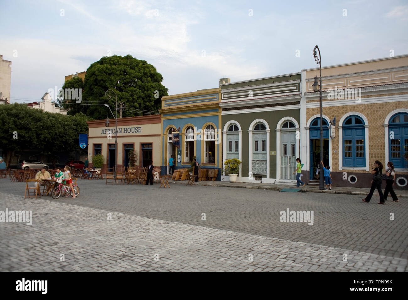 Pedestrian streets brazil hi-res stock photography and images - Alamy
