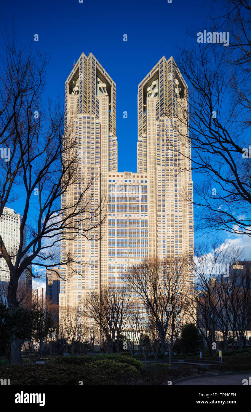 Asia, Japan, Tokyo, Shinjuku, Tocho government building Stock Photo - Alamy