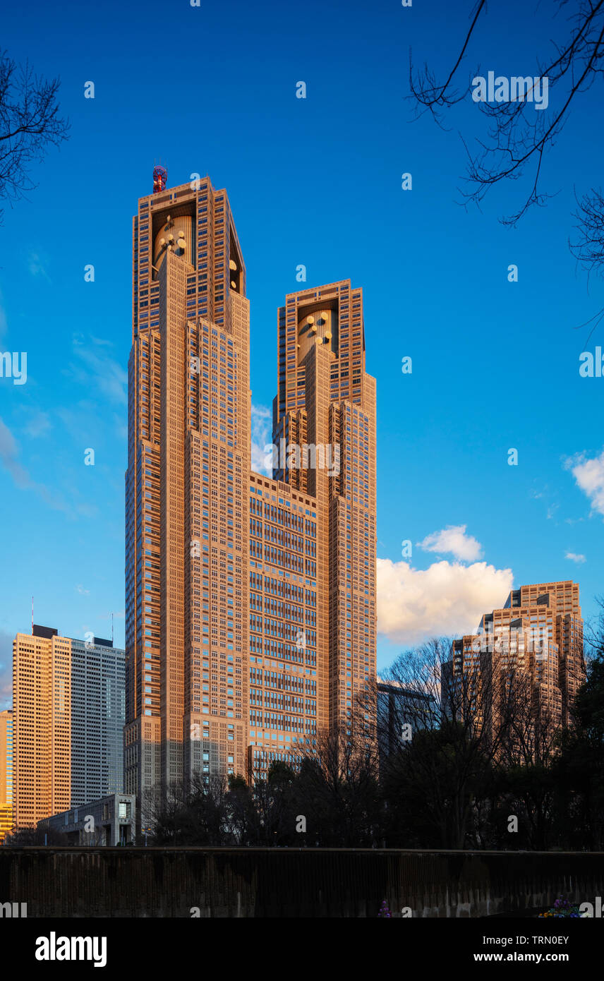 Asia, Japan, Tokyo, Shinjuku, Tocho government building Stock Photo - Alamy