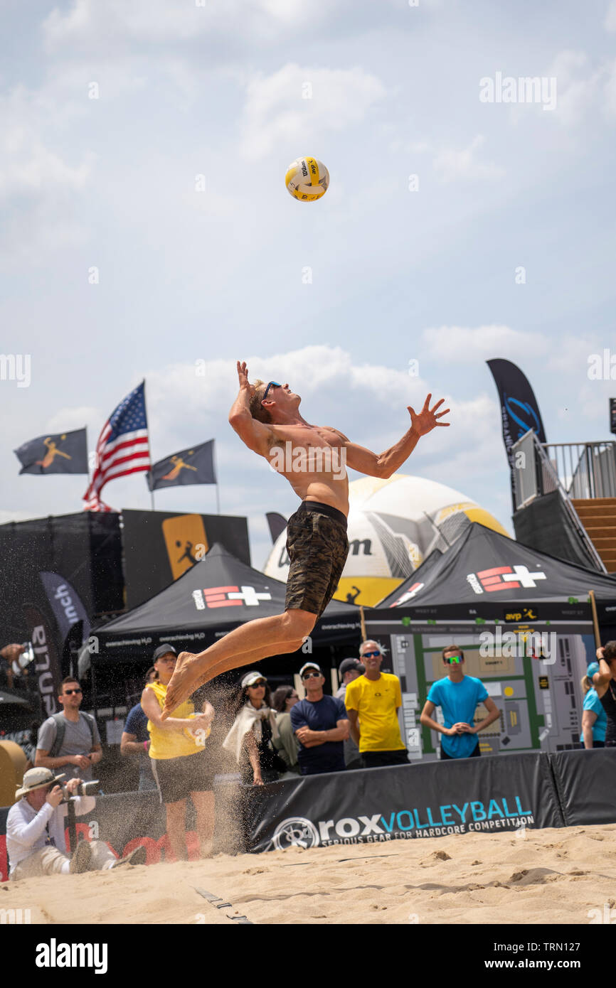 Ryan Doherty/John Hyden competing against Avery Drost/Eric Zaun in the ...