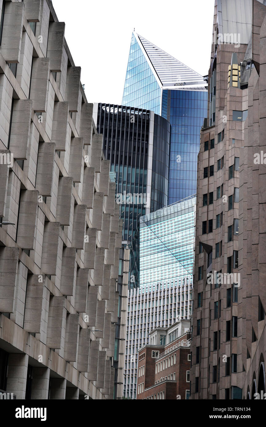 London modern architecture, London, UK Stock Photo - Alamy