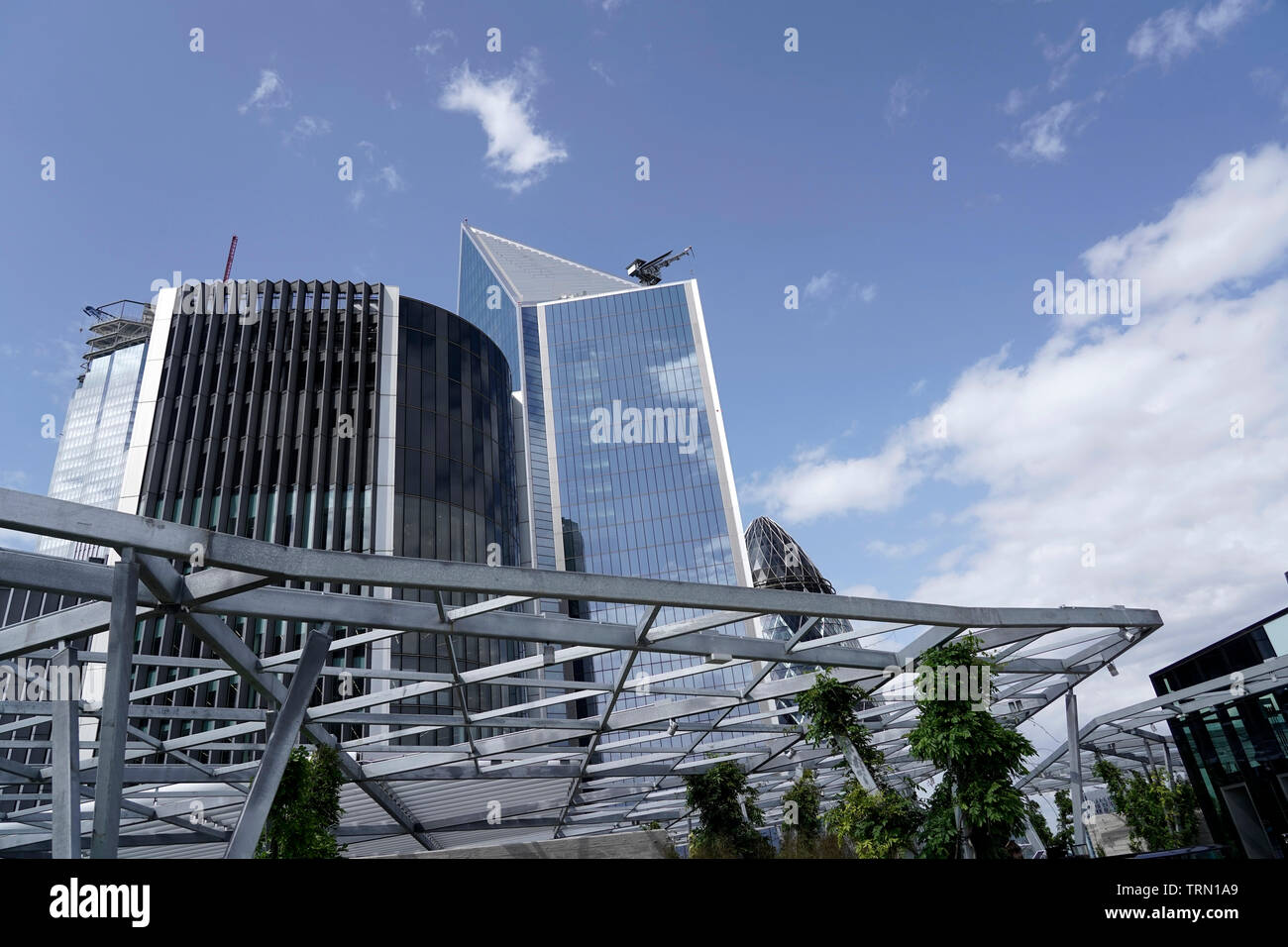 London modern architecture, London, UK Stock Photo - Alamy