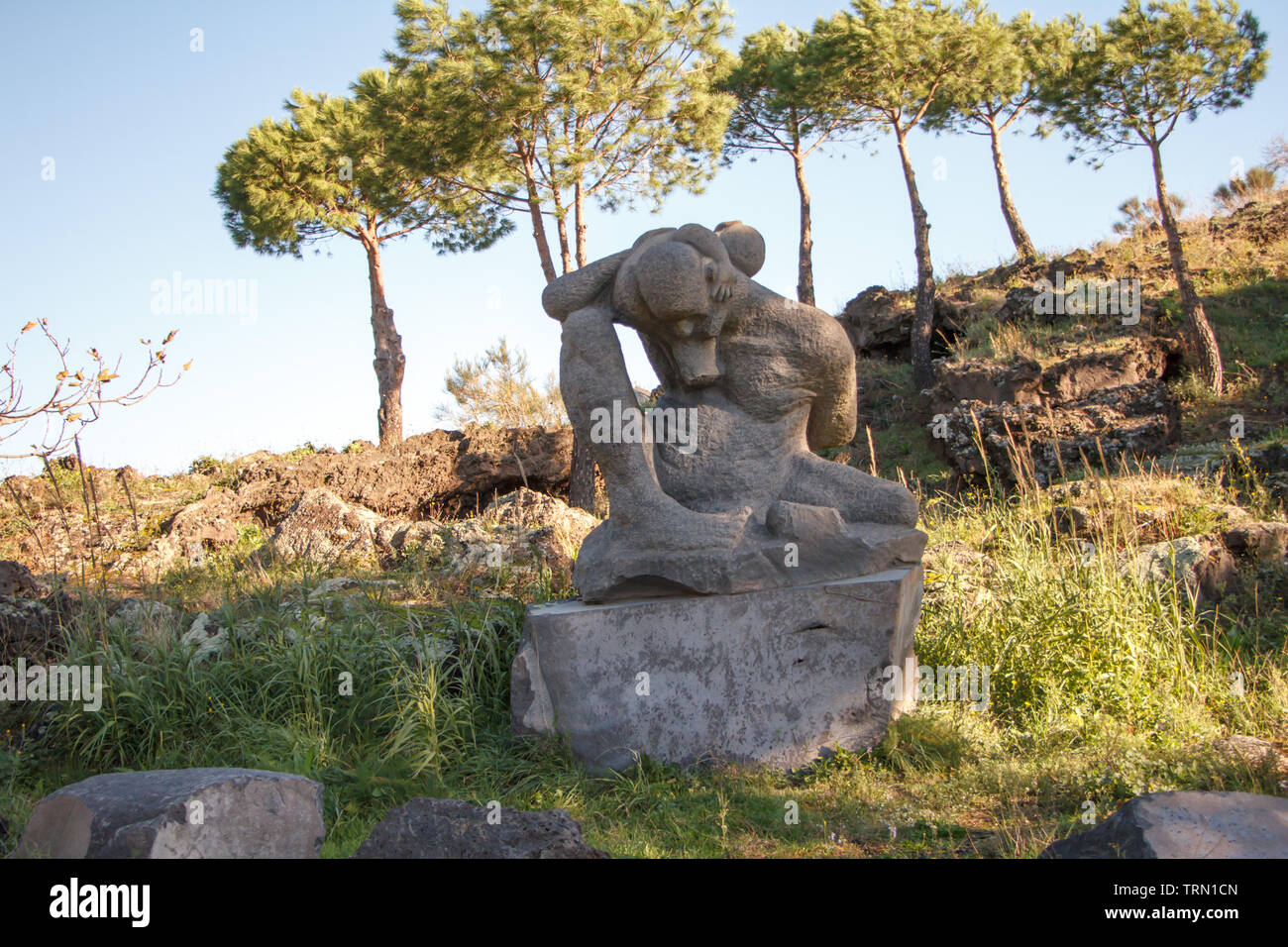 Limestone statue erosion hi-res stock photography and images - Alamy