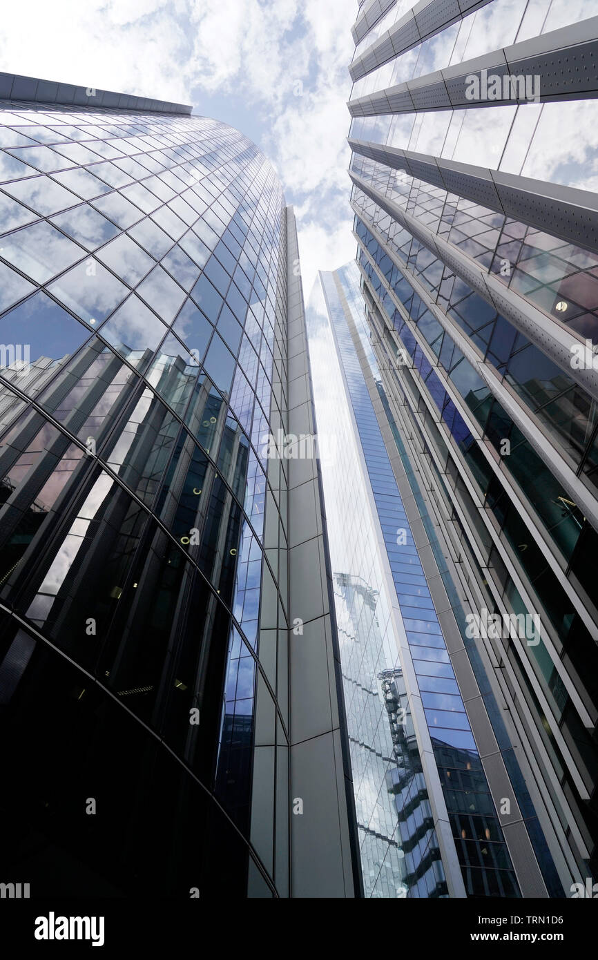 London modern architecture, London, UK Stock Photo - Alamy